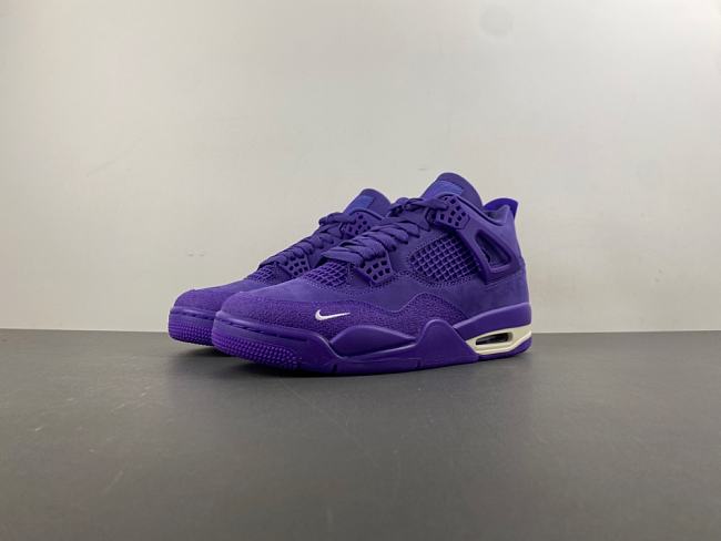 Air Jordan 4 Retro OG SP Nigel Sylvester Purple HF4340 - 500 - forfoot.ru